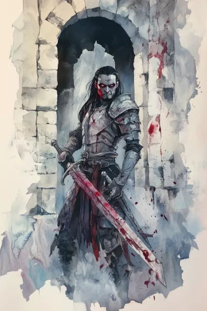 Vokmar Draak'ul - Shadar-Kai Barbarian Showcase | DndPlaybook