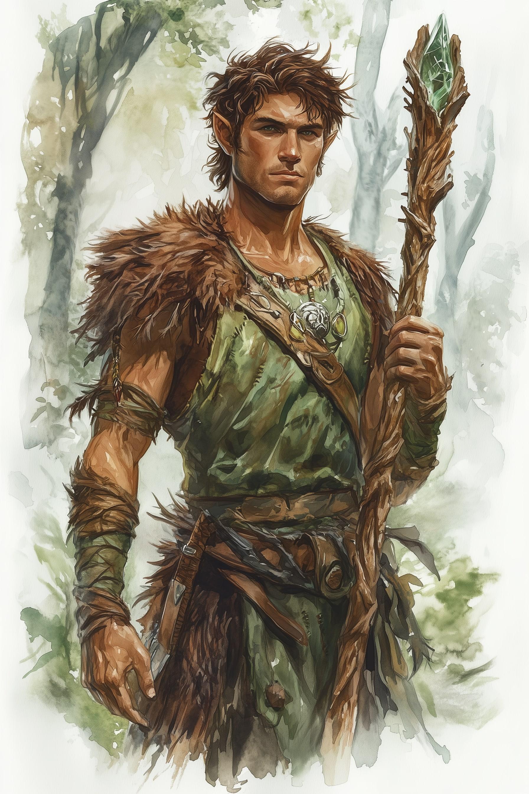 Aelwyn Valtari - Elf Cleric Showcase | DndPlaybook