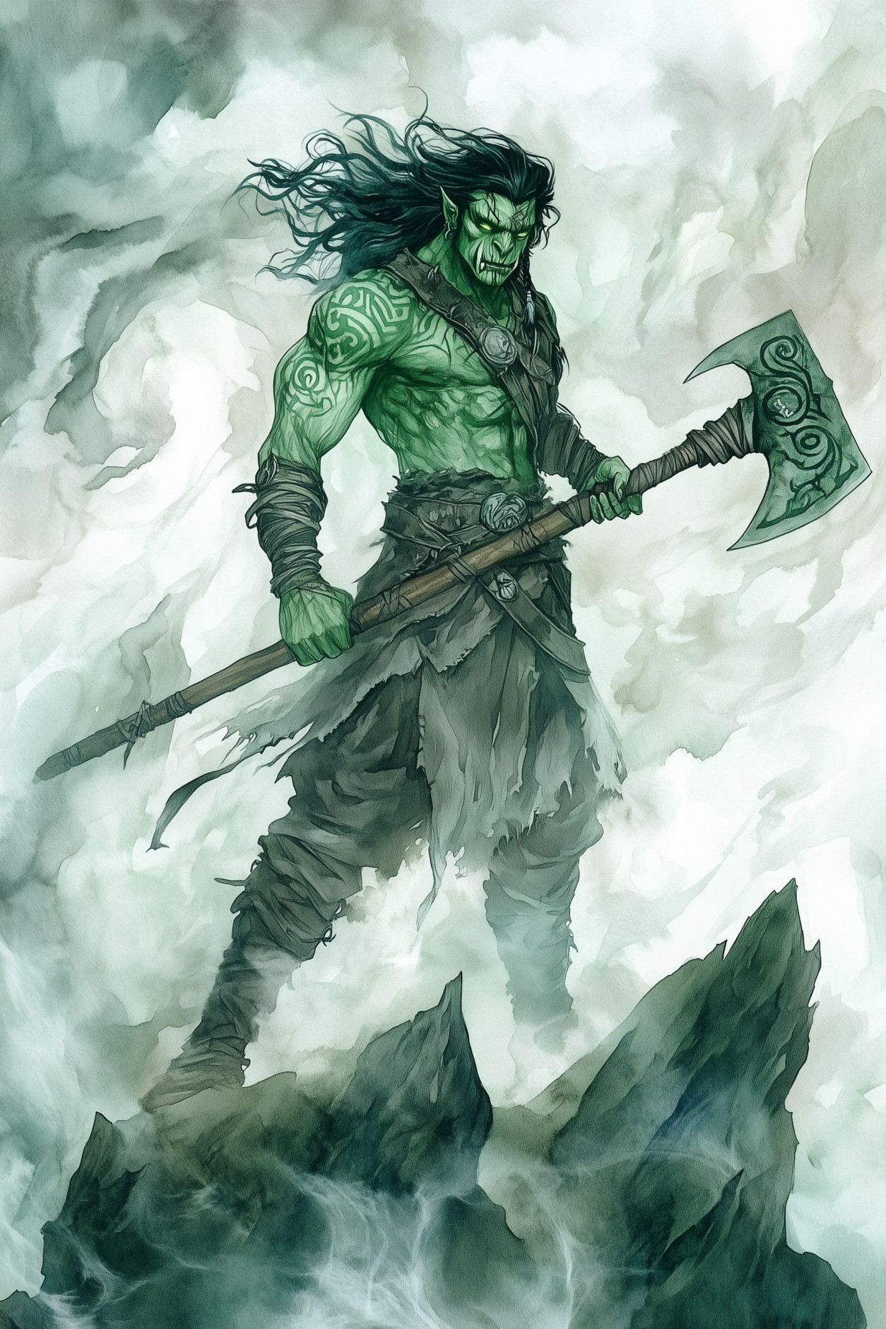 Draxil Thornweave - Half-Elf Fighter Showcase | DndPlaybook